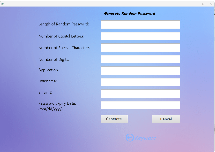 GitHub - sonwamoh/keyware: • Designed the Technical specs of software ...