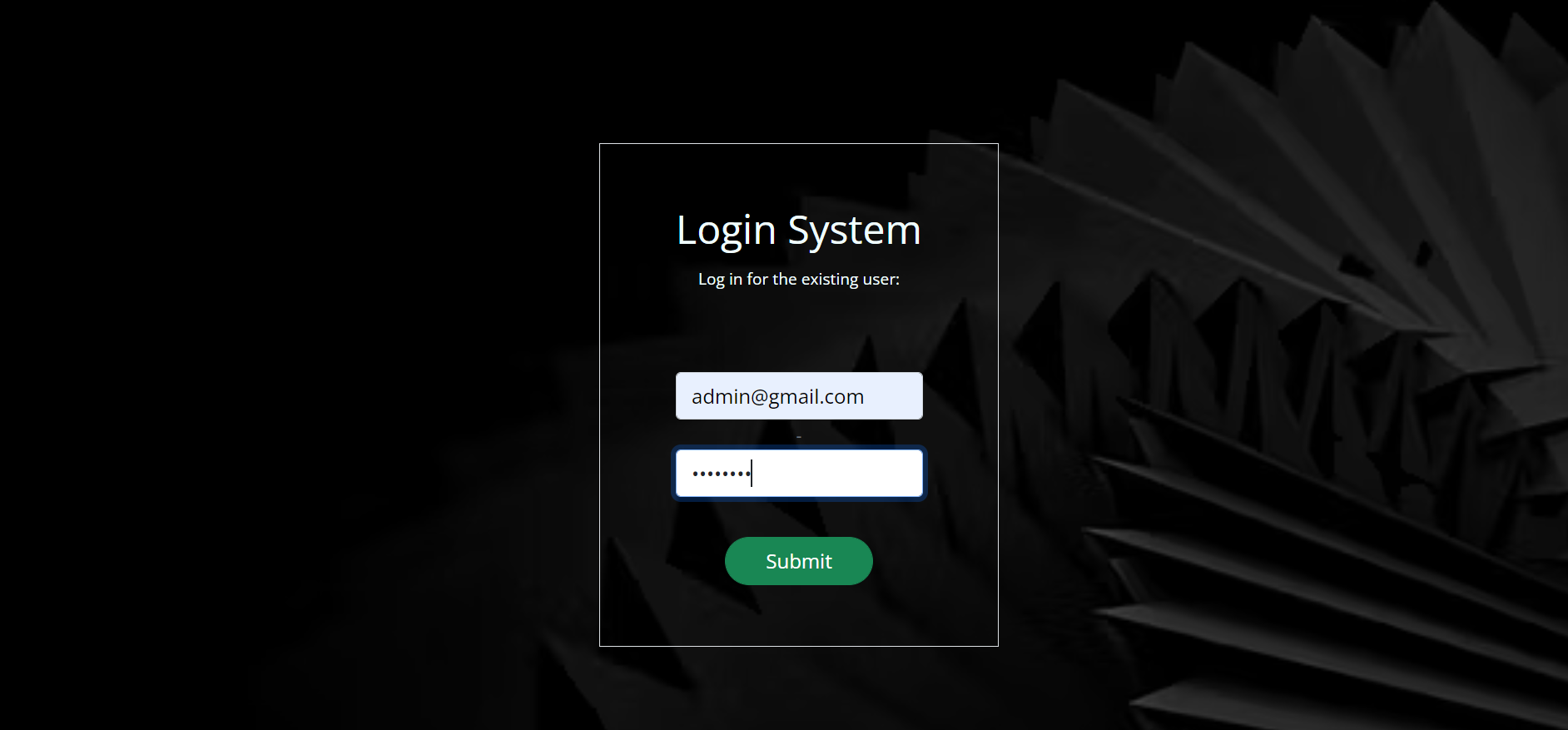 GitHub - SilverRooney/Login-System: User responsive login system ...