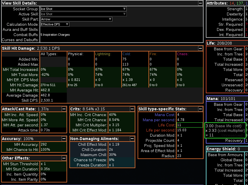 "Skills Cost Life instead of 30% of Mana Cost" rounds incorrectly · Issue #6234 ...
