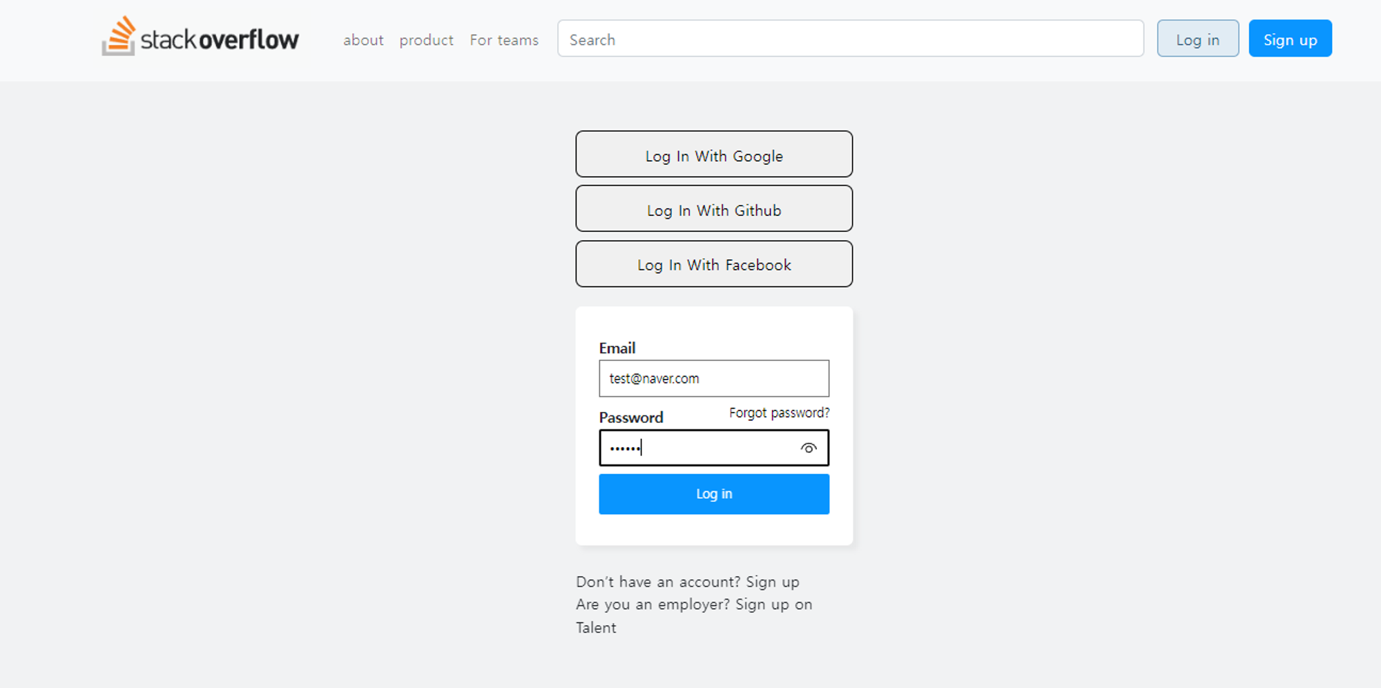 Github Mirea70stackoverflow Clone Project Stackoverflow 홈페이지를 클론 코딩 진행한 프로젝트입니다