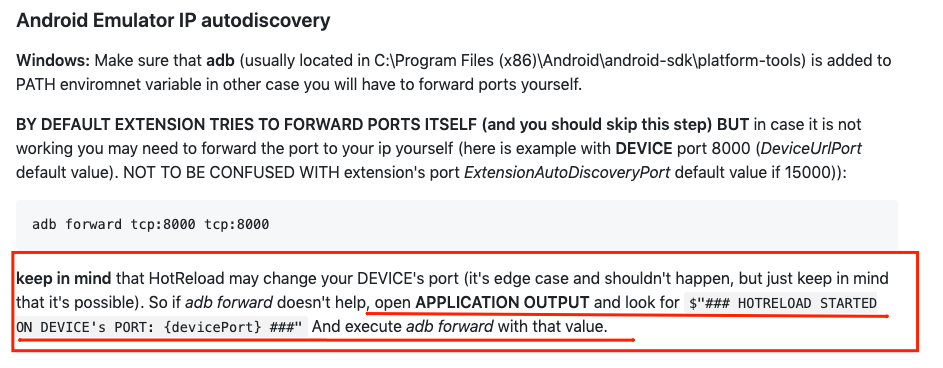 [Windows] HotReload auto discovery sometimes doesn't work · Issue #80 · AndreiMisiukevich ...
