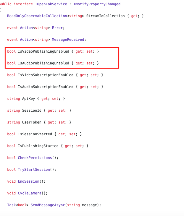 Mute and unmute video as well as audio · Issue #13 · AndreiMisiukevich/OpenTok-Xamarin.Forms ...