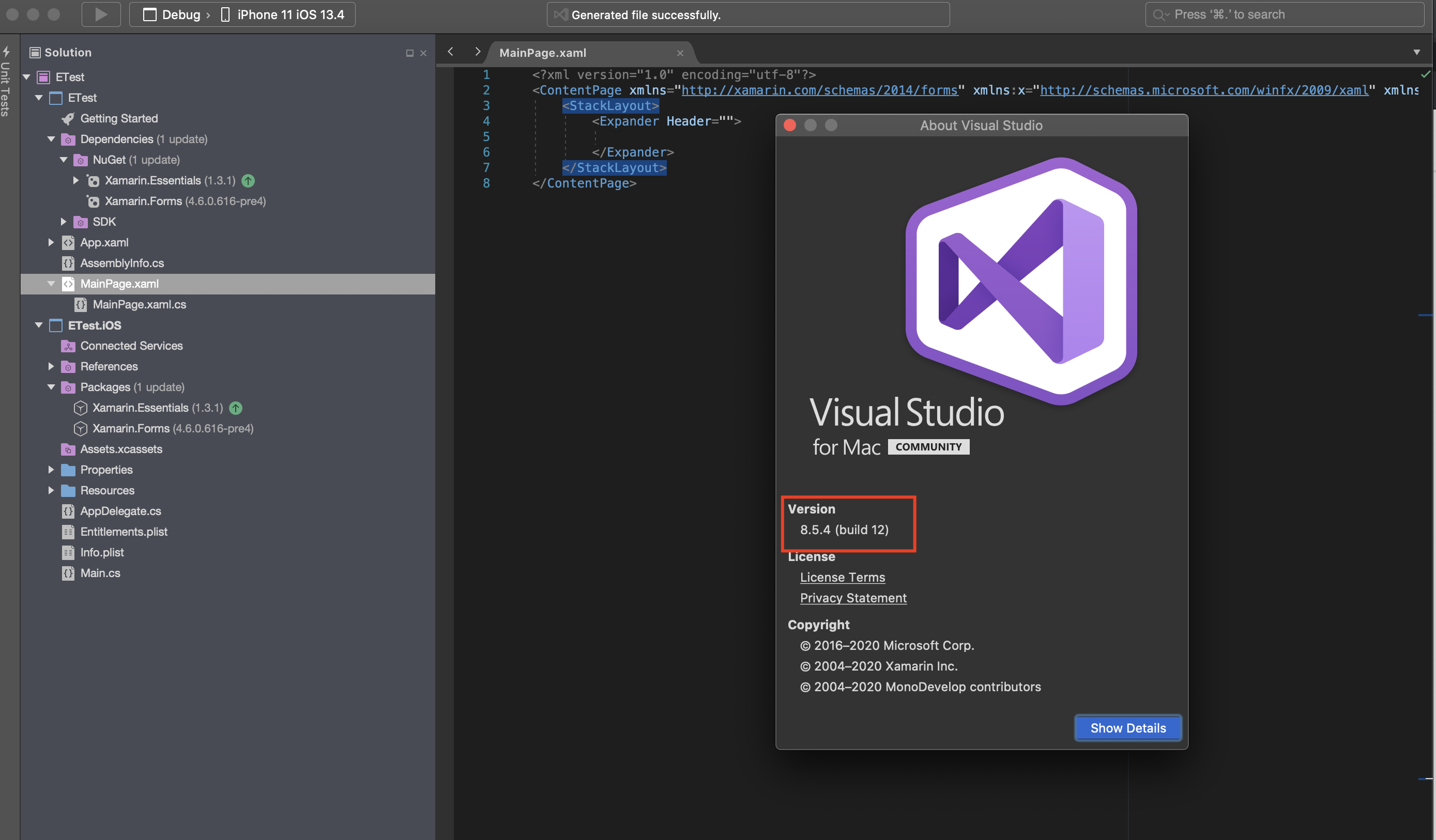 [Bug] No intellisense for Expander and occasional red squiggles · Issue #10397 · xamarin/Xamarin ...