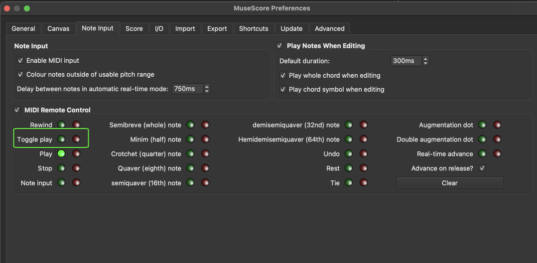 Mu4 Issue Mapping Toggle Play Action Is Absent In Mu4 · Issue