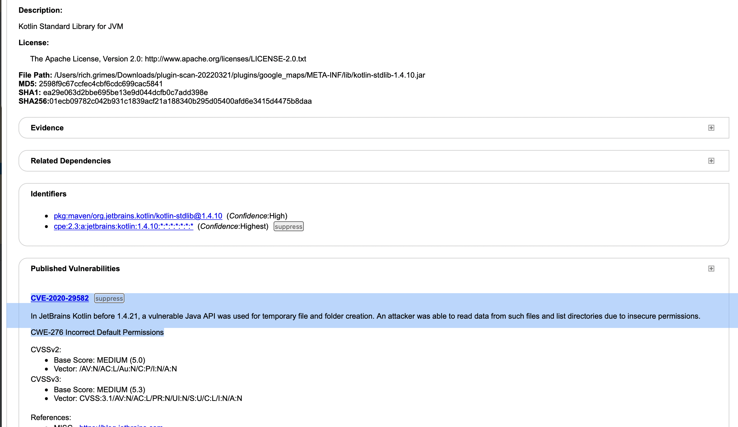 CVE In Google Maps Services 2.0.0 · Issue #816 · googlemaps/google-maps-services-java · GitHub