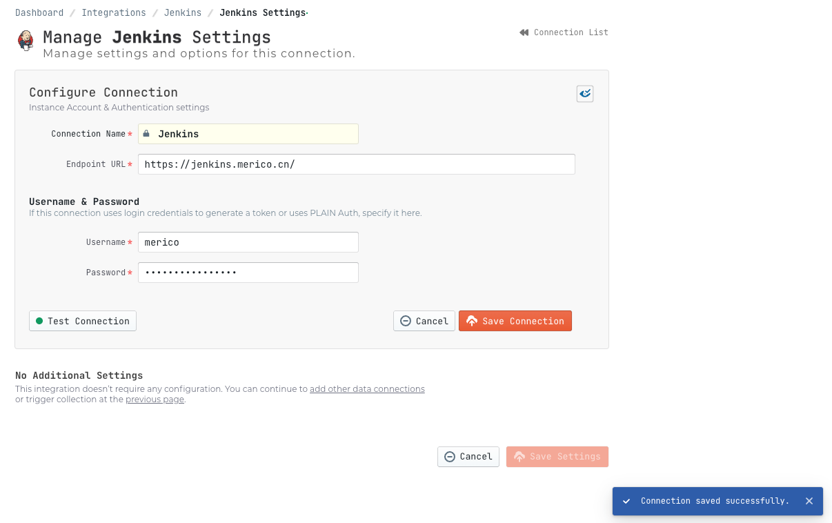 Jenkins Integration Status is always Disconnected · Issue #1847 · apache/incubator-devlake · GitHub