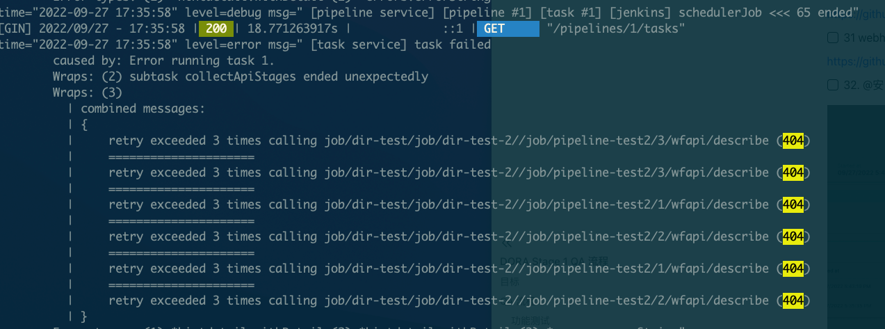 [Bug][jenkins] Jenkins collectApiStages occurs 404 · Issue #3212 · apache/incubator-devlake · GitHub