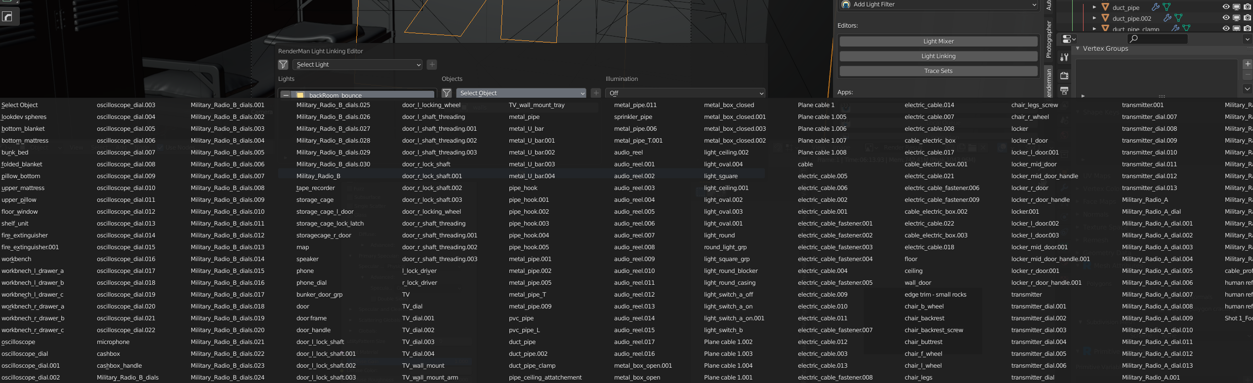 Light Linking Editor improvements · Issue #624 · prman-pixar/RenderManForBlender · GitHub