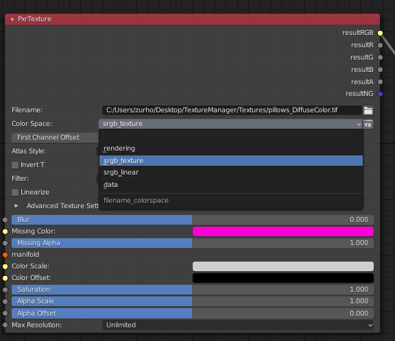 Texture Manager bugs · Issue #625 · prman-pixar/RenderManForBlender · GitHub
