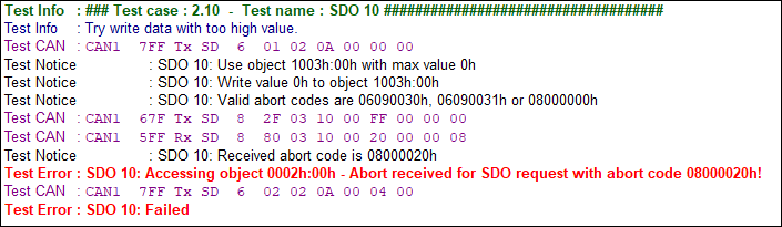 In valid abort code is received for object 1003h:00h · Issue #87 · embedded-office/canopen-stack ...