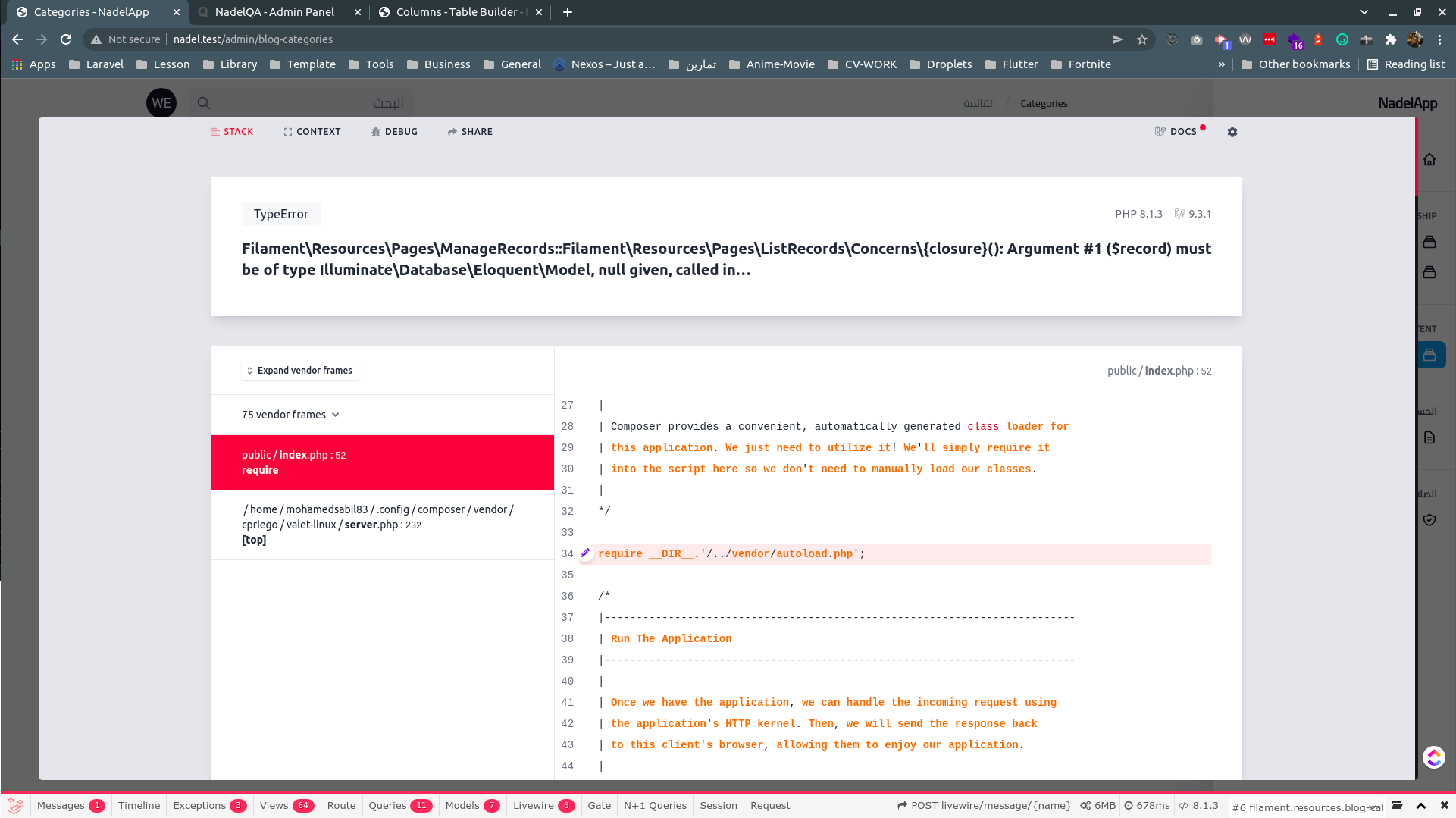 Issue occurred when hit CreateAnother after editing · Issue #1836 · filamentphp/filament · GitHub