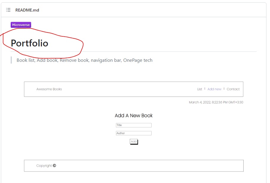 Morning session: Peer-to-peer code review · Issue #8 · beyk/Awesome-book-es6 · GitHub