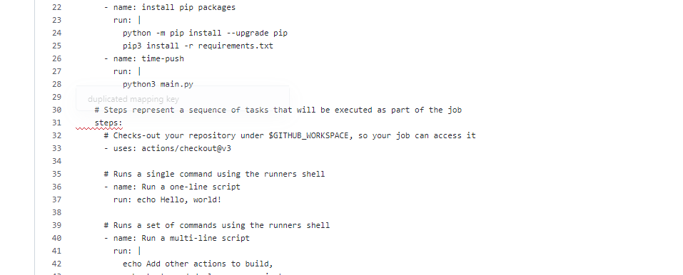 blank.yml 31行一直报错 这是怎么回事 · Issue #18 · erwanjun/weixin_tuisong · GitHub