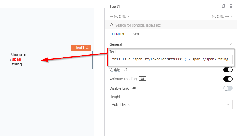 [bug] Text Widget Inserts New Line When Using Tag · Issue 19442 · Appsmithorg Appsmith · Github