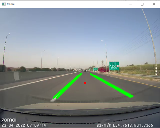 GitHub - OmerAttias/Identifying-driving-lane: Identifying driving lanes using "Hough Transform ...