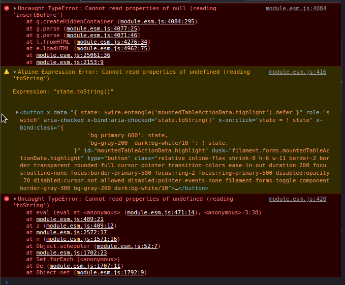 Relation manager attach modal breaks the edit modal · Issue #2792 · filamentphp/filament · GitHub