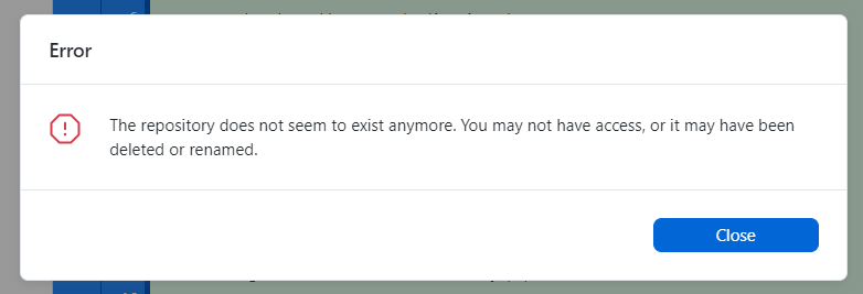Running Fetch on a forked repo throws an error · Issue #17126 · desktop/desktop · GitHub