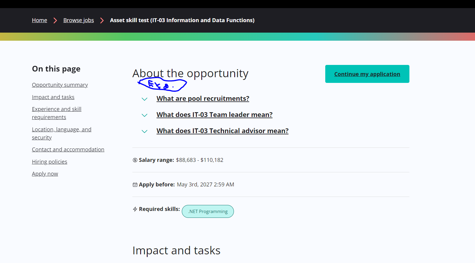 Add an "Expand all" component for all accordions on the Job Posters and the "Profile and ...