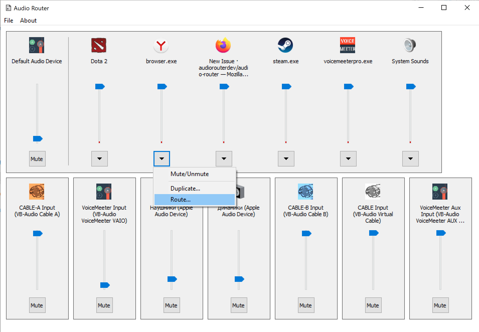 Audio Router & Yandex Browser (Blink) issue · Issue #160 · audiorouterdev/audio-router · GitHub