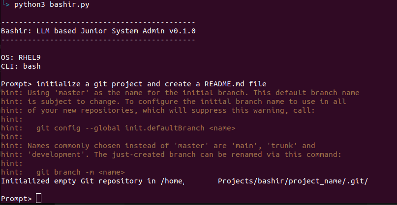 GitHub - newsbubbles/bashir: An LLM based Junior System Admin for Linux/Bash originally but also ...