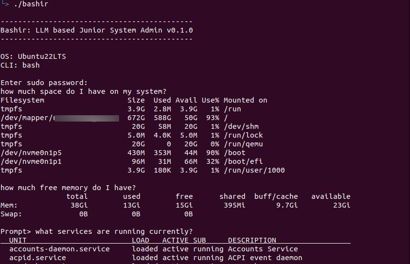 GitHub - newsbubbles/bashir: An LLM based Junior System Admin for Linux/Bash originally but also ...