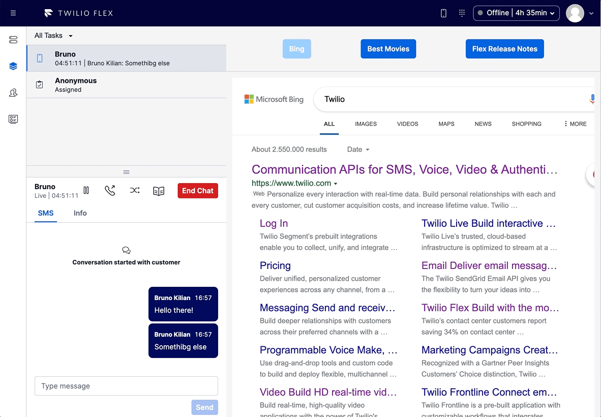GitHub - bruno222/flex-plugin-crm-panels: Add as much Panels (aka iframes) as you want for each ...