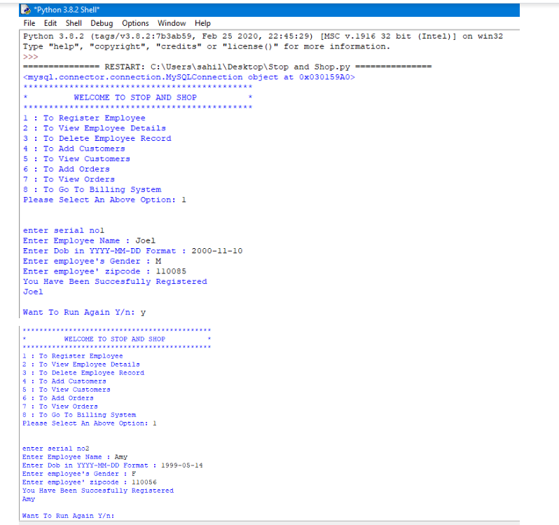 GitHub - sahilzombade/Departmental-Store-Management-System: A Project ...