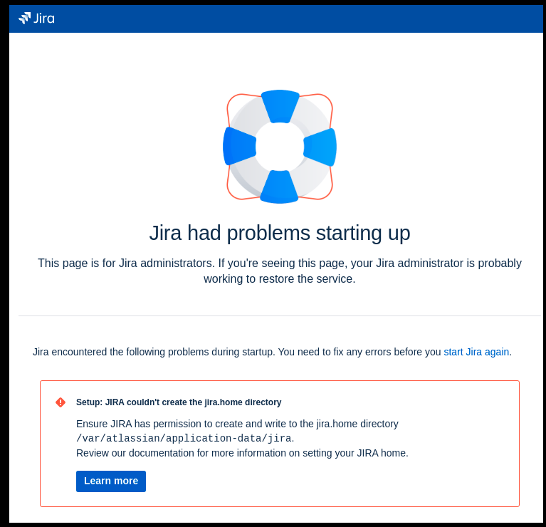 ODS AMI build failed due to jira missing permissions on jira data folder · Issue #1005 ...