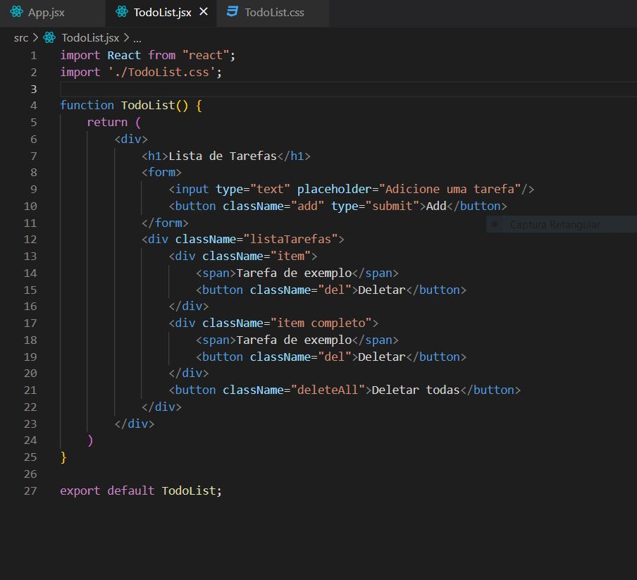 GitHub - wesleyp846/lista-de-tarefas: Lista de Tarefas simples feita em React