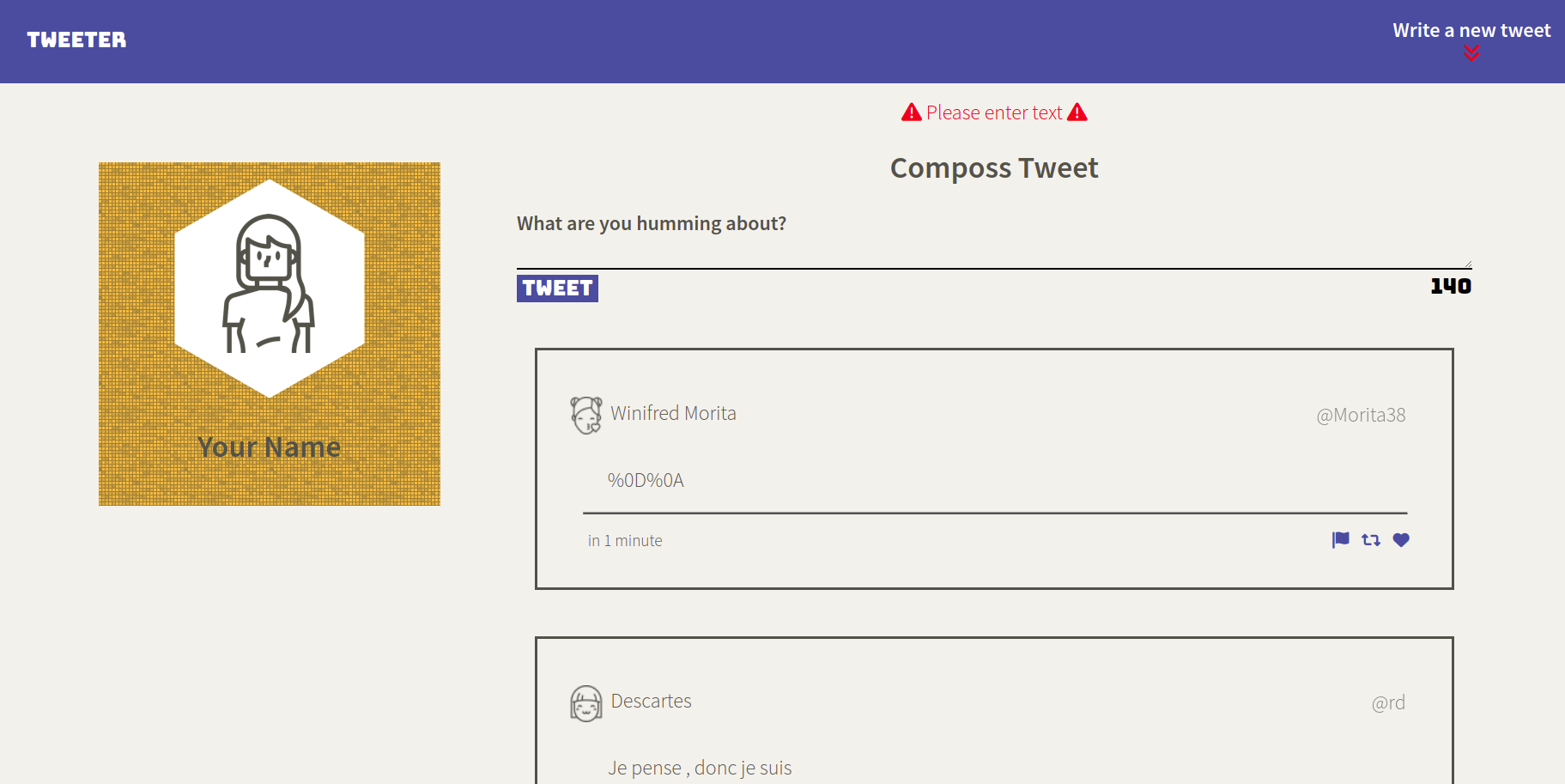 GitHub - chung900811/tweeter-redo