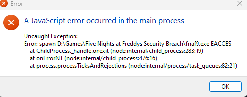 [Skizzium Launcher] - Can't open manually added Five Nights at Freddy's ...