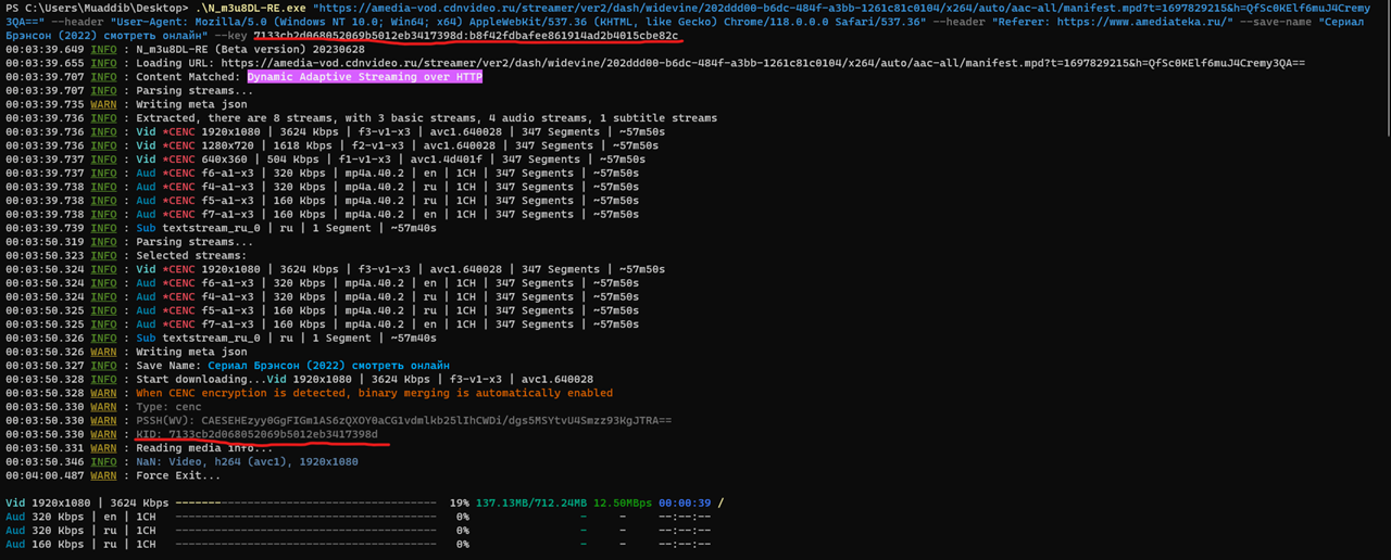 Key splitting while decrypting · Issue #297 · nilaoda/N_m3u8DL-RE · GitHub