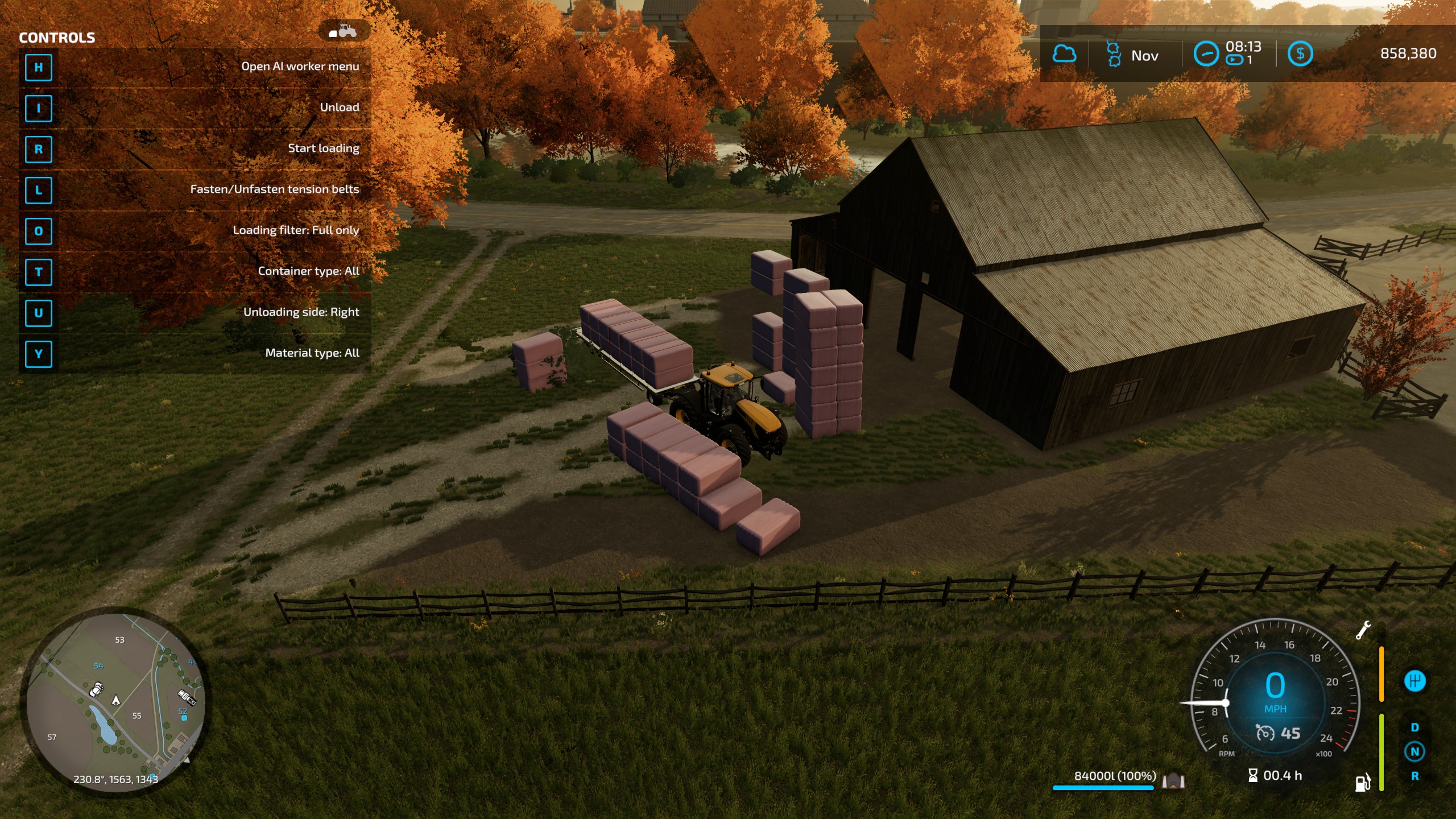 Autoloader leaves Bale gaps · Issue #11 · loki79uk/FS22 ...