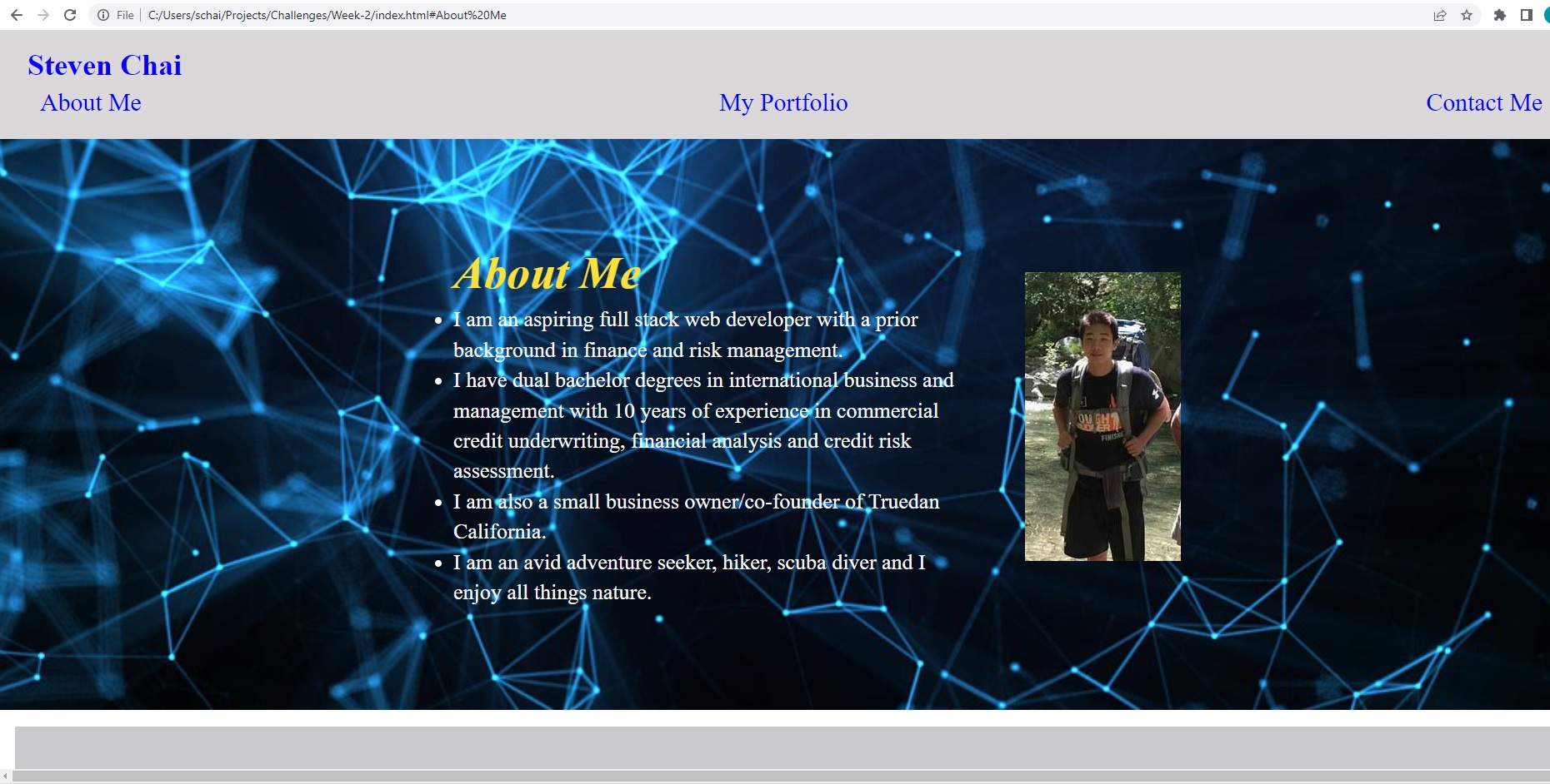 GitHub - schai2009/Steven-chai-portfolio-page