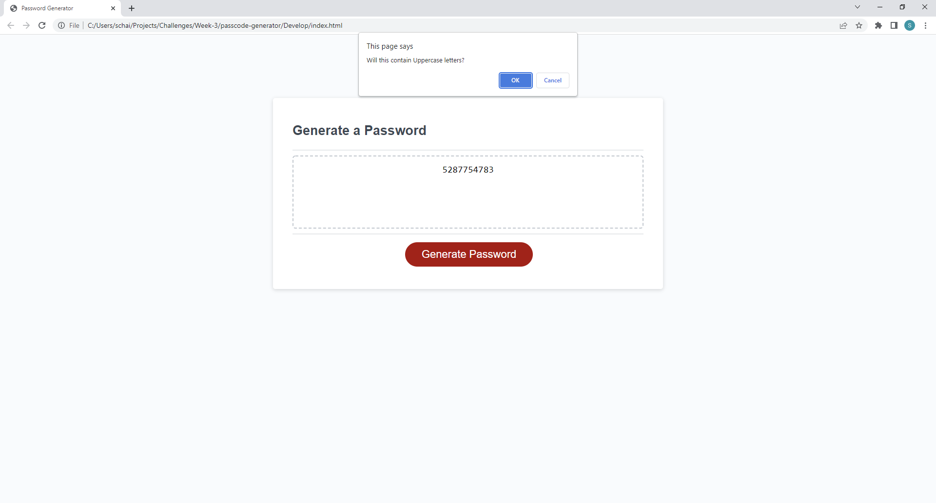GitHub - schai2009/passcode-generator