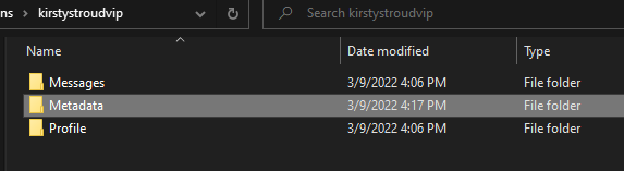 Profile choice not working and stuck only downloading the avatars and ...