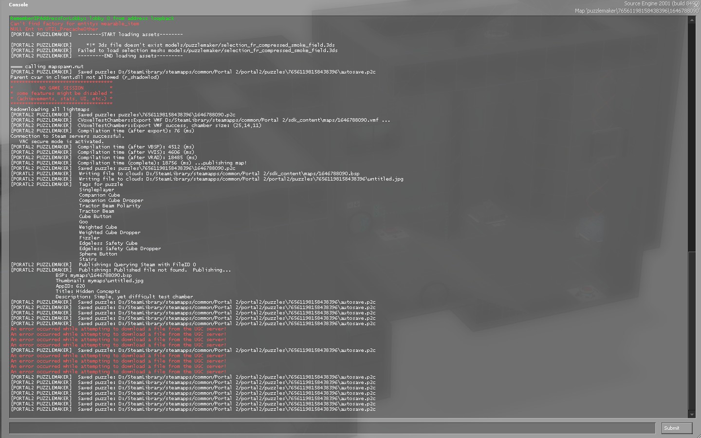 Maps fail to publish · Issue #1820 · BEEmod/BEE2.4 · GitHub