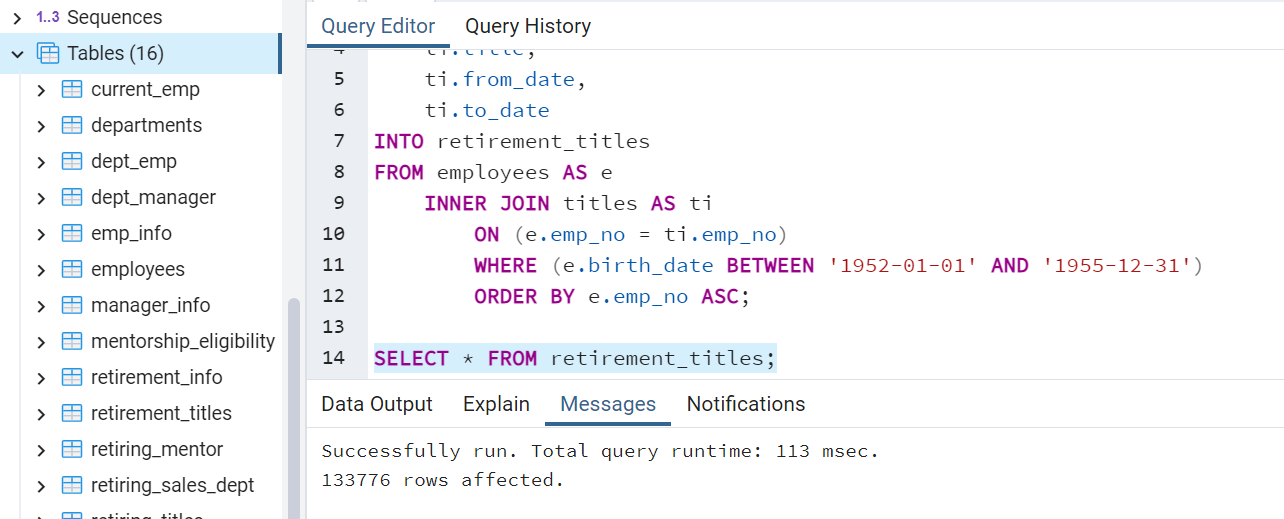 GitHub - michaelfoz/Pewlett-Hackard-Analysis: UCD Module 7