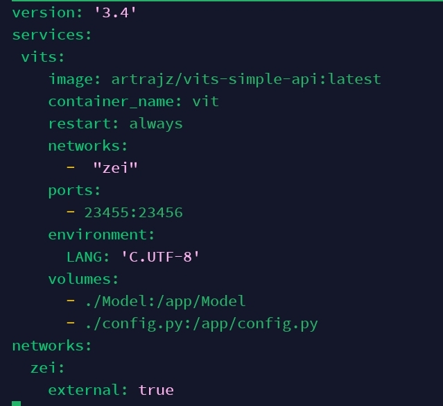 在docker上部署时出错 · Issue #16 · Artrajz/vits-simple-api · GitHub