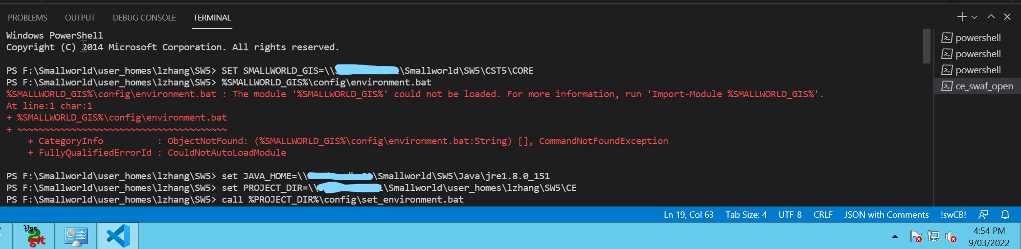 JSON setting add the default terminal to be cmd · Issue #15 · Systemap/smallworld-magik-vscode ...