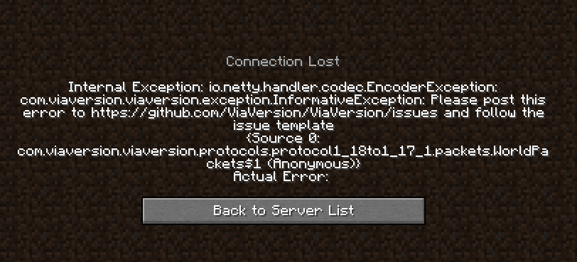 Idk · Issue #2851 · ViaVersion/ViaVersion · GitHub