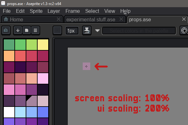 Mouse Cursor Doesn T Scale With Ui Element Scaling · Issue 3912 · Aseprite Aseprite · Github