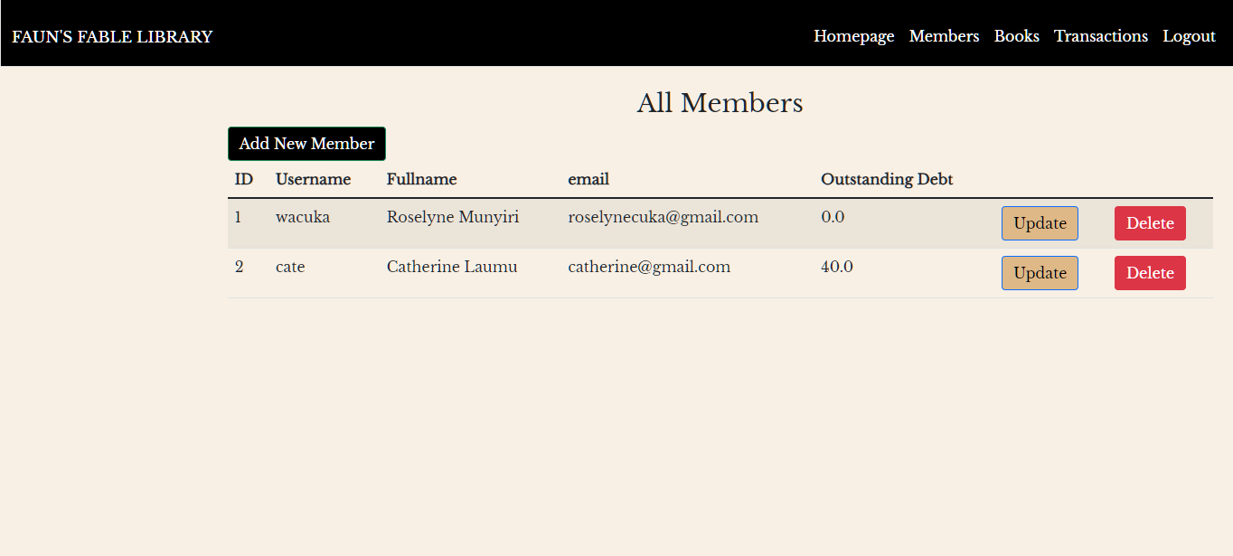 GitHub - roseMunyiri/Library-Management-App: A web app that allows a ...