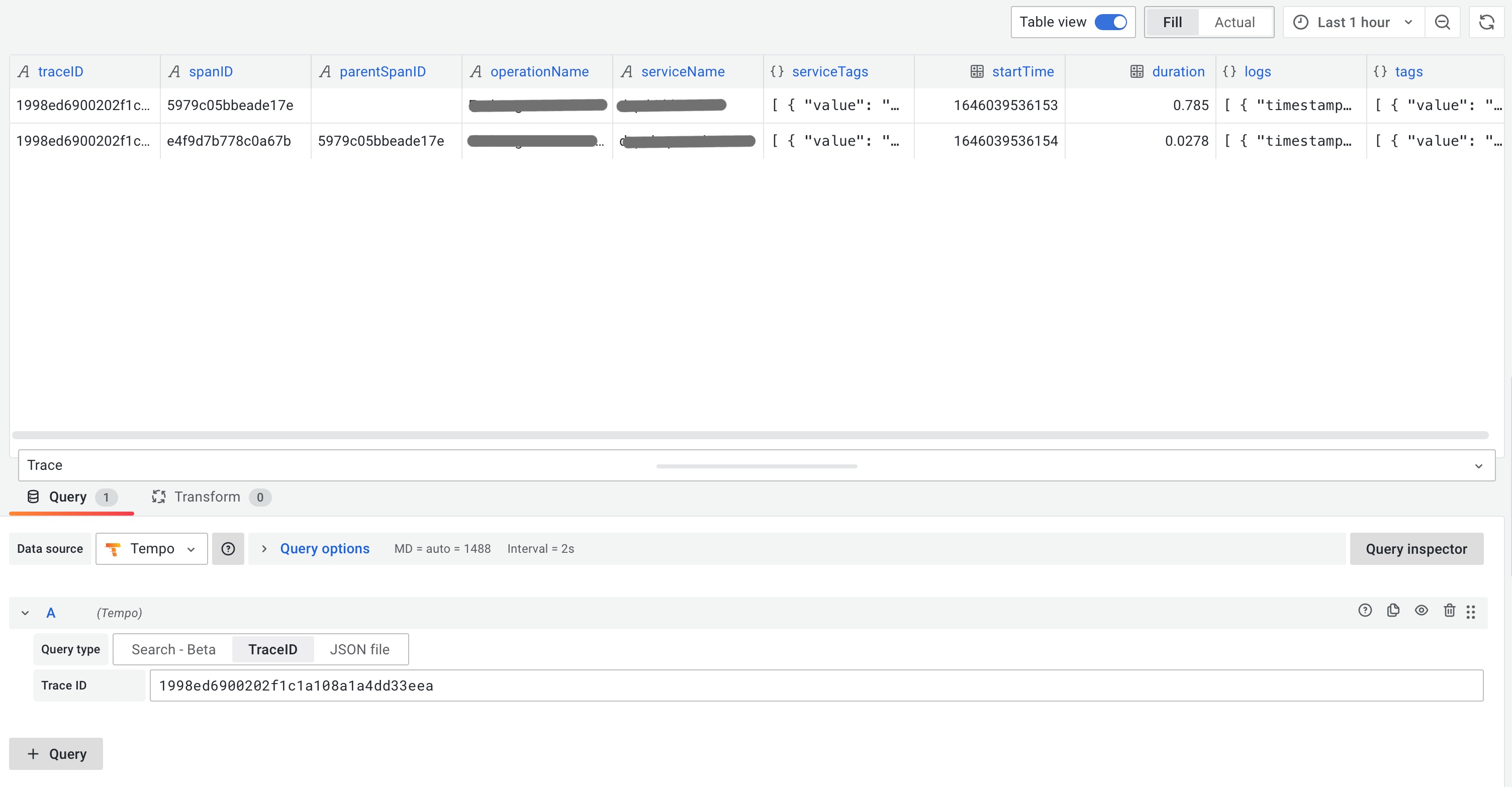 Node Graph on dashboard and "search" query type · Issue #45961 ...