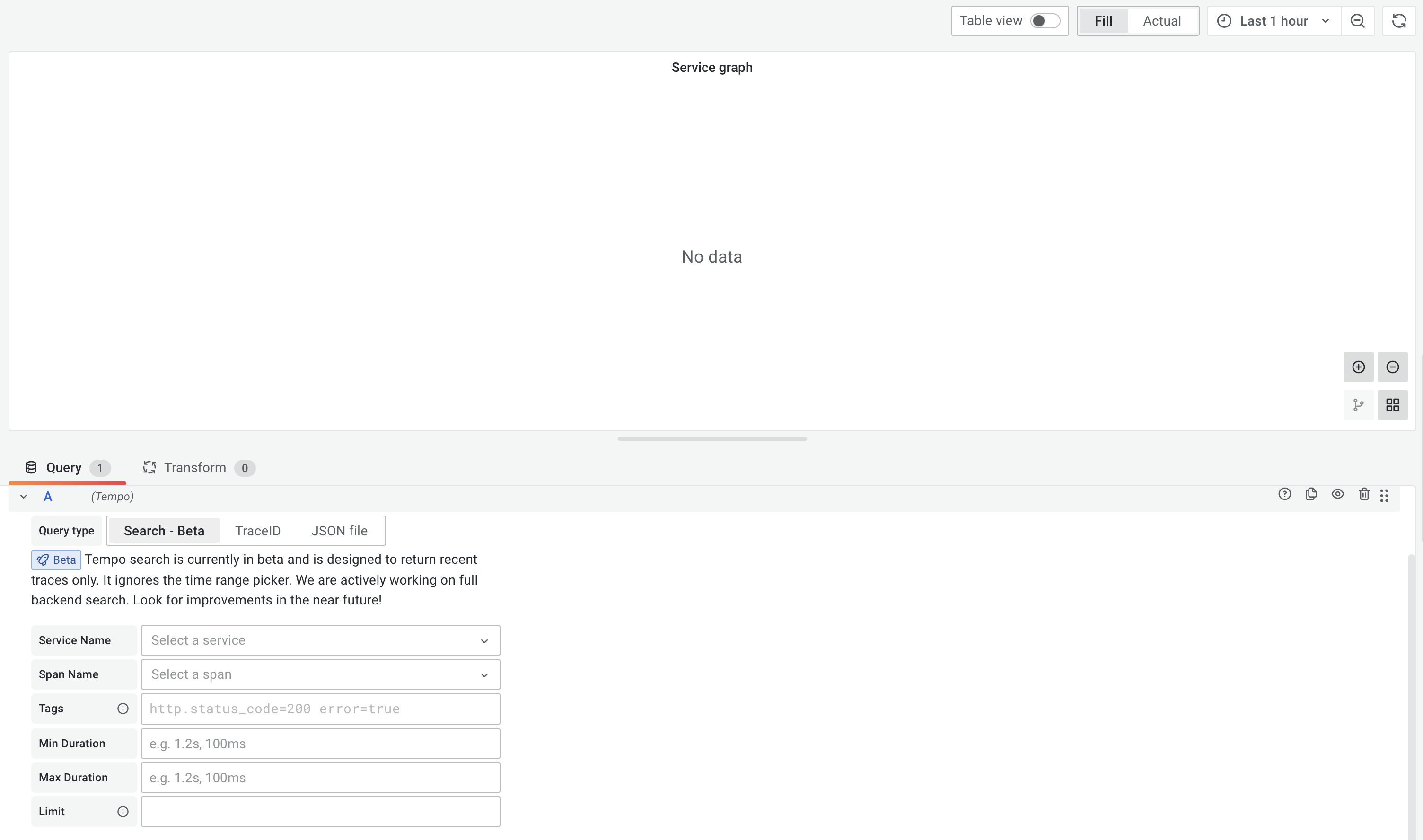Node Graph on dashboard and "search" query type · Issue #45961 ...