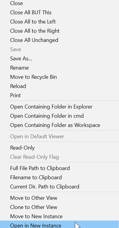 Document List panel is not displayed when new instance is run · Issue #9710 · notepad-plus-plus ...