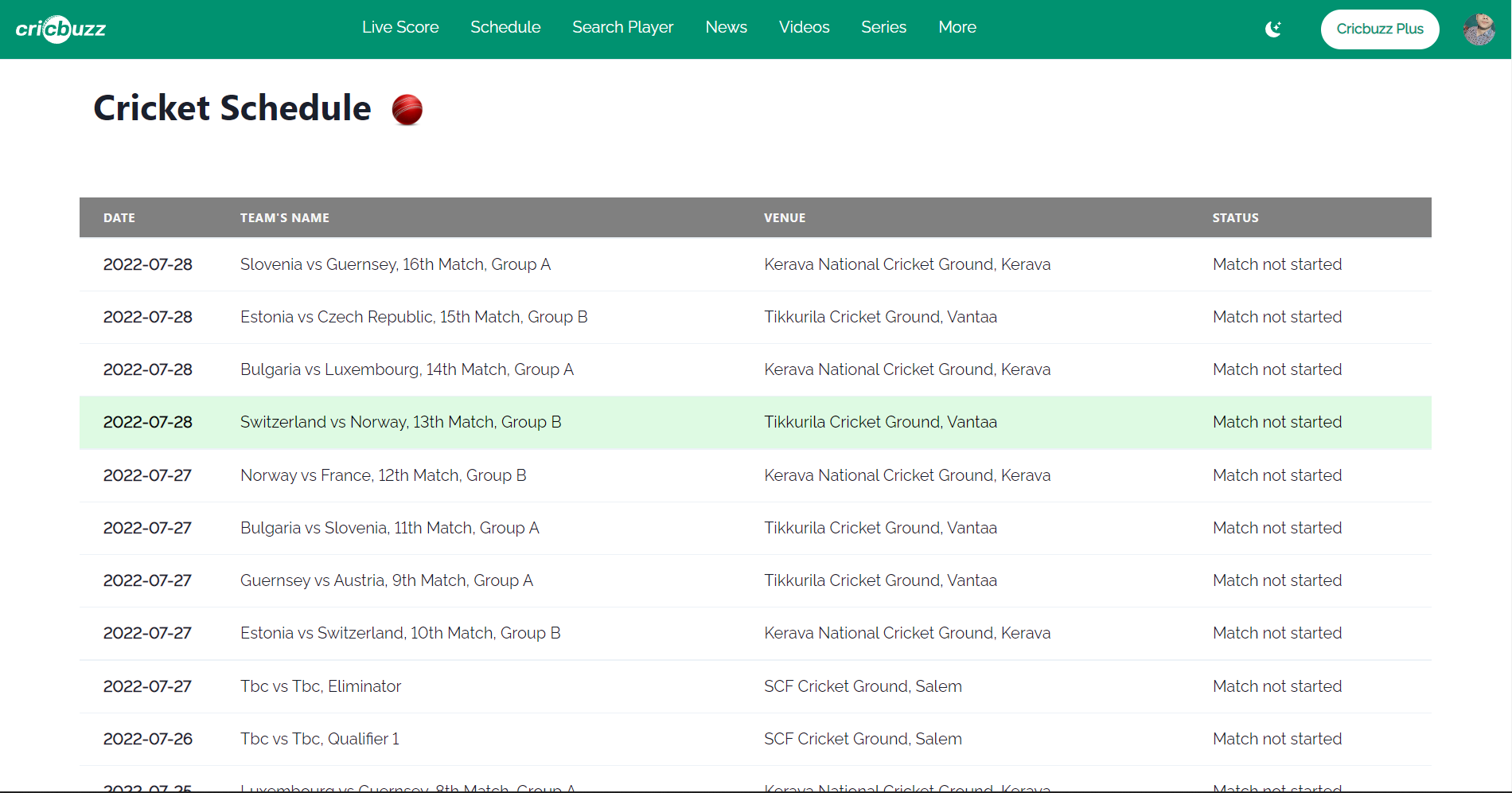 GitHub - SHARUN266/Crickbuzz-clone: About Cricbuzz is an Indian cricket ...