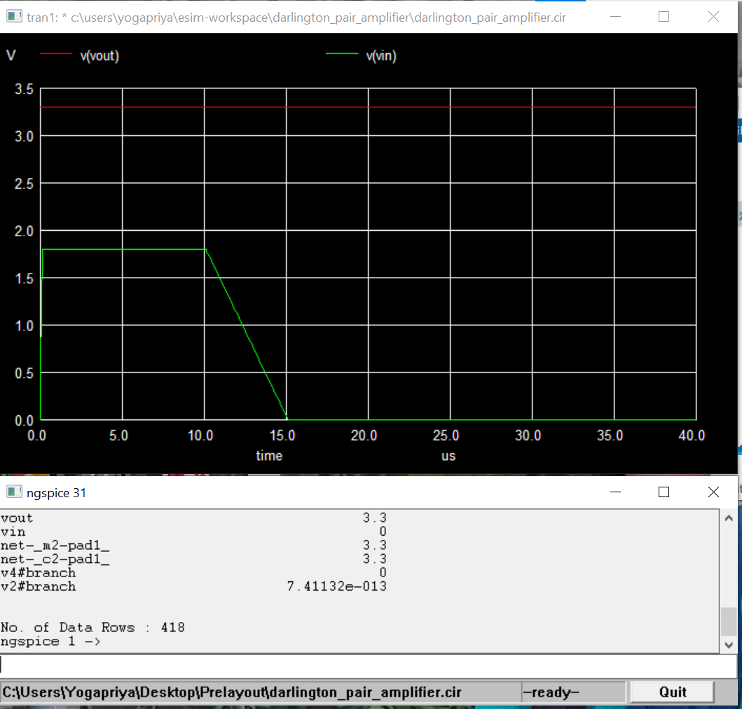 GitHub - YogapriyaB/Darlington-amplifier