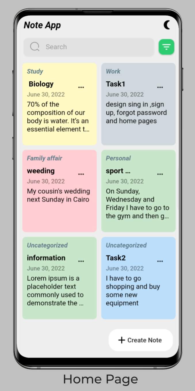 GitHub - AhmedTahoonn/NOTE-APP