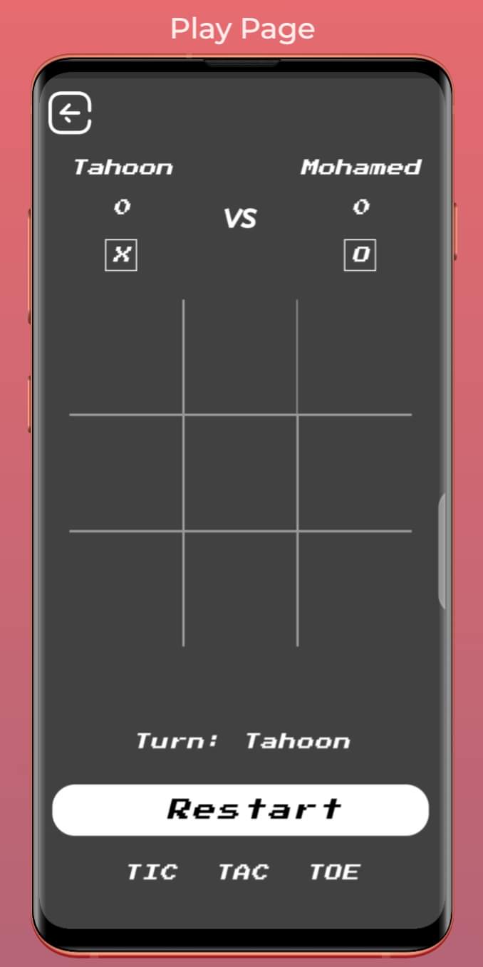 GitHub - AhmedTahoonn/Tic-Tac-Toe